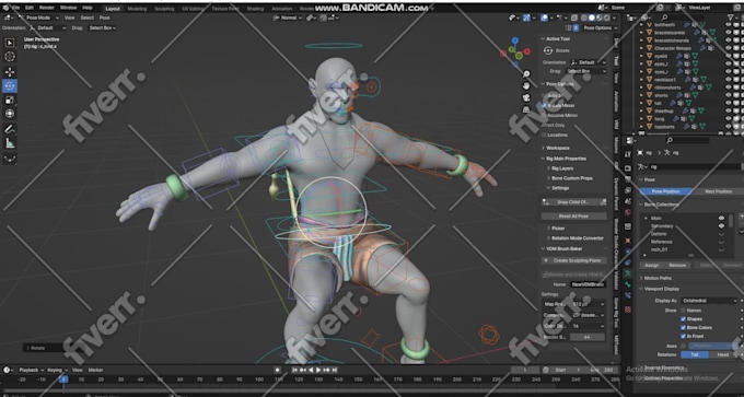 Rig your animal character using auto pro rig,ik fk rigging,ue5 advanced skeleton by Amatpercy ...