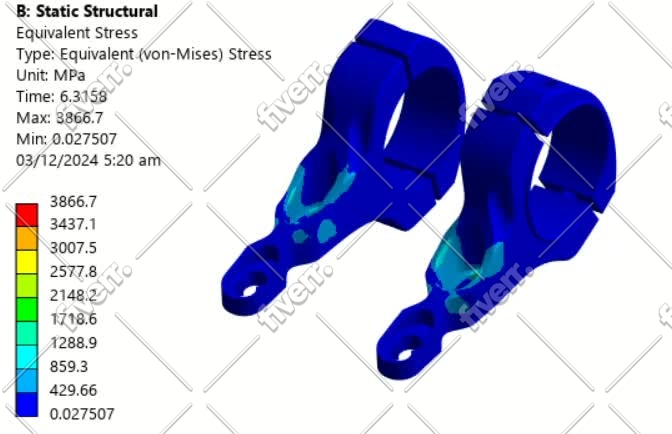 Do fea and cfd simulation in ansys, abaqus, hyperworks and solidworks ...