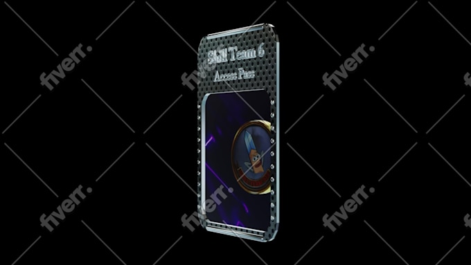 Do 3d spin card and coin, crypto art, nft art, logo animation 4k by ...