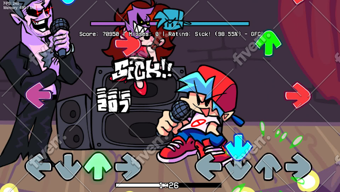 Chart for your fnf mod by Vixensatou | Fiverr