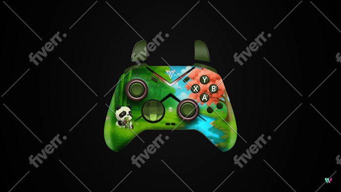 Design your custom controller animated overlay by Itzskyscream | Fiverr
