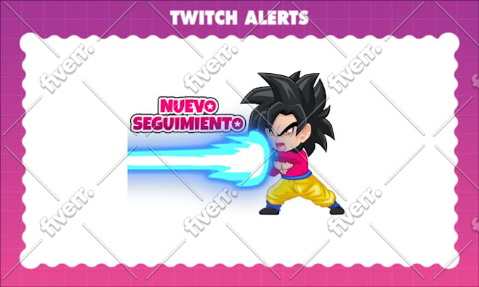 Create custom animated twitch alerts by Gangnamcreative | Fiverr