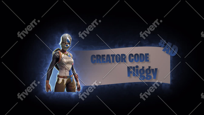 Make you a fortnite support a creator code overlay by Graphicsgl | Fiverr
