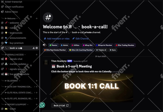 Setup new and existing discord server setup, whop setup within 24 hours ...