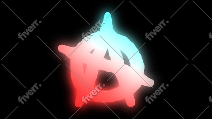 Create a 3d logo rotating transparent gif animation by Kingkrd | Fiverr