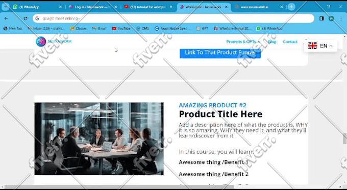 Build custom website, full stack website, landing page, full stack web developer by ...