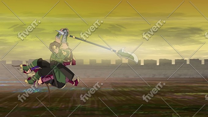 Create a cool fighting animation by Whitehorseanim | Fiverr