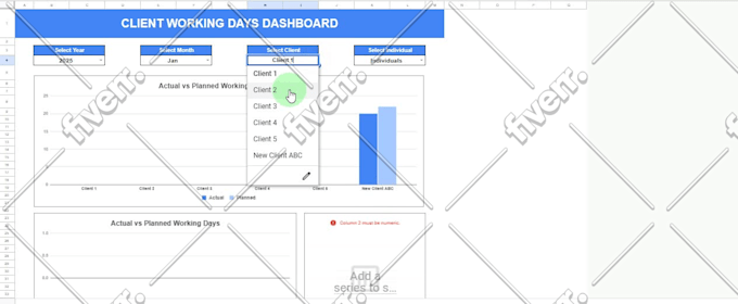 Design dashboard in excel google sheets template data visualization by ...