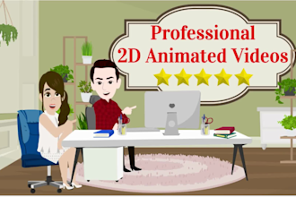 2D Animated Explainer video services | Fiverr