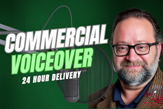 12 Best freelance commercial voice over artists for hire in January 2025