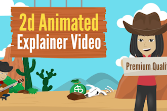 2D Animated Explainer video services | Fiverr