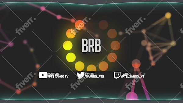 Create an animated chroma twitch overlay package by Benephla