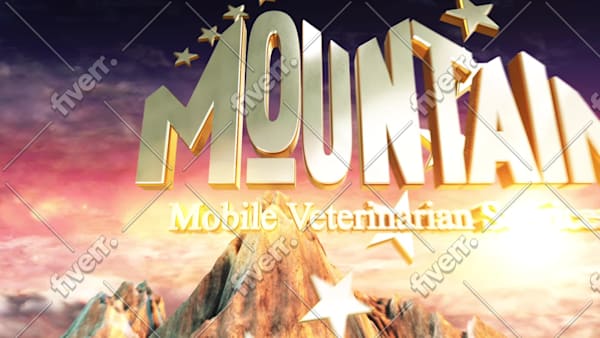 Create 3d intro animation paramount pictures with your logo by ...