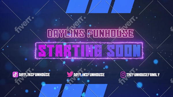 Design your animated overlay, screens, full live stream package by Jishan20