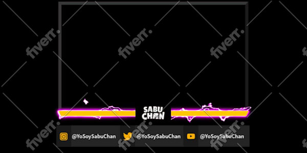 Create facecam for streamer twitch face cam by Kong_vector