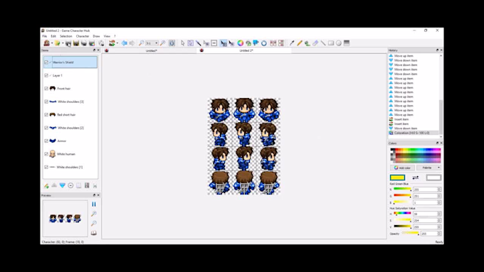 Homestuck Pixel Family Sprites