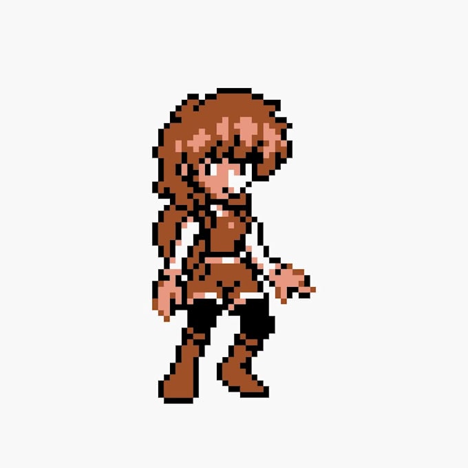 Pokemon Trainer Sprites Pixel Sayori Literature Club Member Pokemon