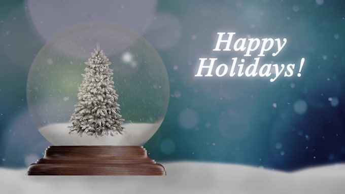 Happy Holidays Animated Powerpoint Best Animations