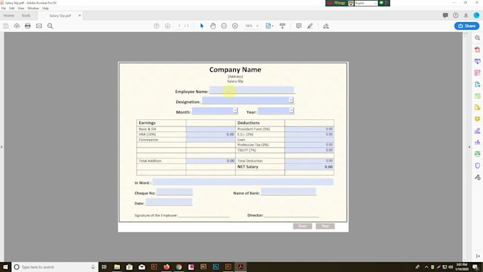 Custom fillable pdf form creation and professional design by Marif99 ...