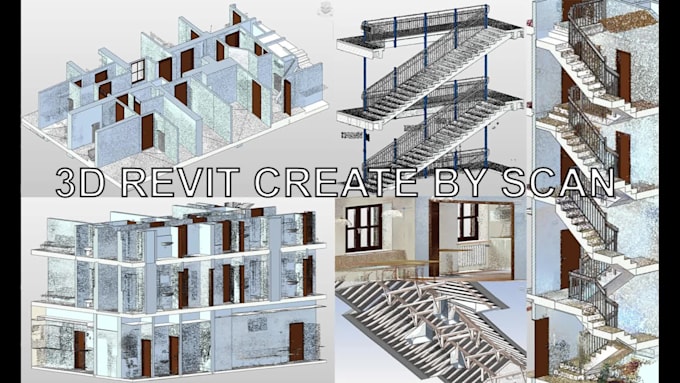 Convert the scan point cloud data into a revit model by Longlhbim | Fiverr