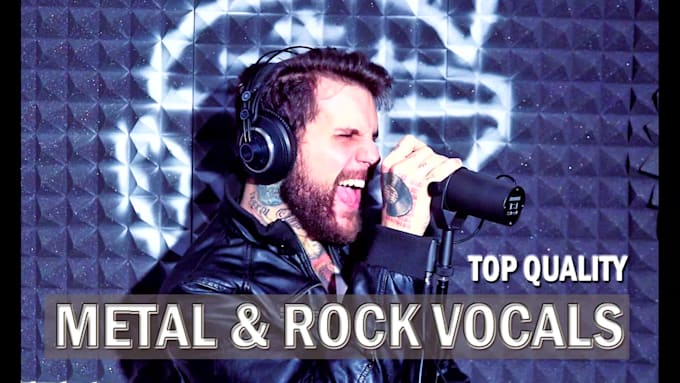 Record metal and rock vocals professionally by Sime6675 | Fiverr