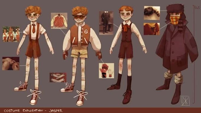 Design a high quality character with blueprints