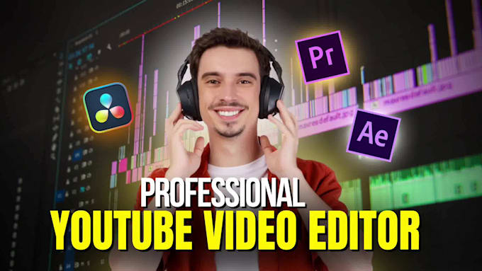 Be your professional youtube video editing expert by Shehrozetariq | Fiverr