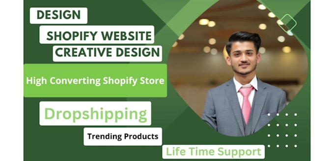 Design Redesign Professional Shopify Dropshipping Store Shopify Website By Fahad Haider Fiverr
