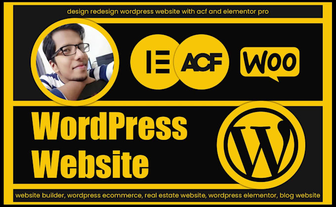 Design redesign wordpress website with acf and elementor pro by Websitedevbd | Fiverr