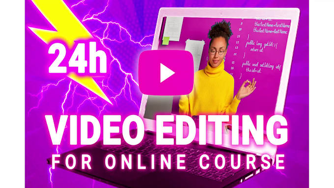 Edit your online course lessons in under 24h by Markvideodesign | Fiverr