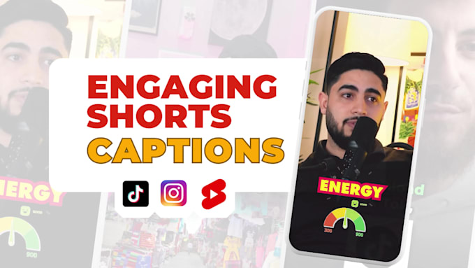 Add viral tiktok captions to your short video by Dynamicimaz | Fiverr