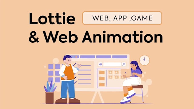Make animated lottie file for web, app and game by Thetornike | Fiverr