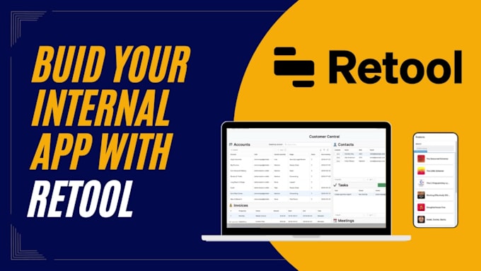 Build your internal app with retool by Mvp_guru | Fiverr