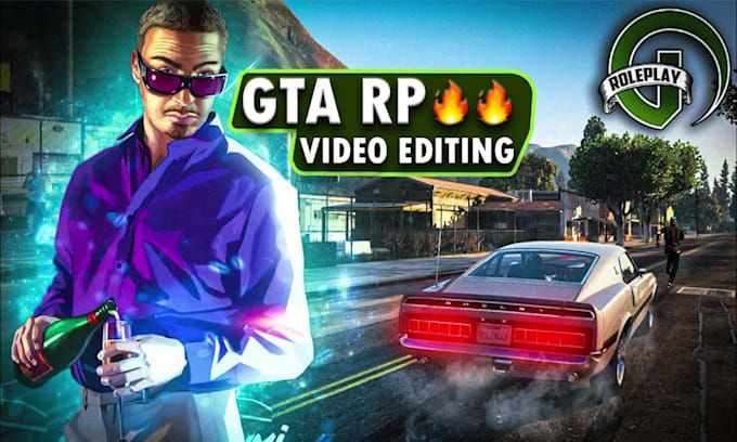 Edit gta 5 rp clips into cinematic twitch youtube highlights by Hicham ...