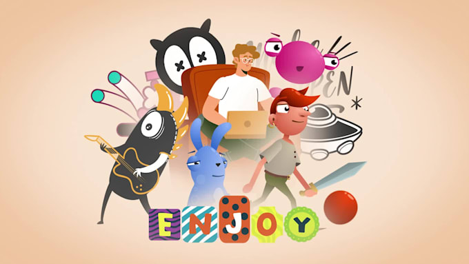 Create cartoonish logo animation by Kir_melnikov | Fiverr