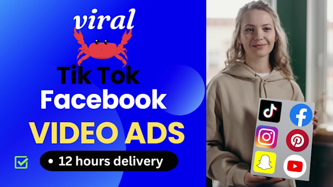 Create viral tiktok or facebook dropshipping video ads by Vidfair | Fiverr