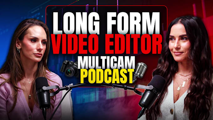 Professionally edit your interview, podcast youtube video by Jobairjubu ...