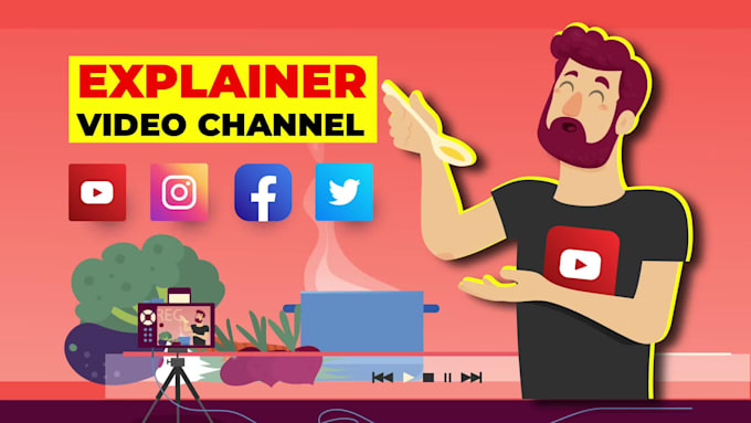 Make 2d animated explainer videos for youtube channels by Gianglinh202 ...
