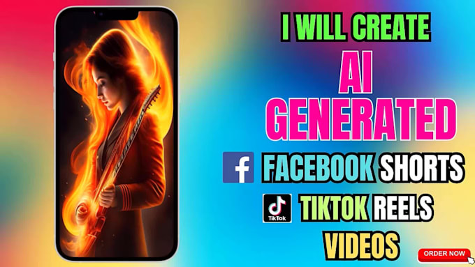 Create ai generated facebook shorts and tiktok videos in any style by ...