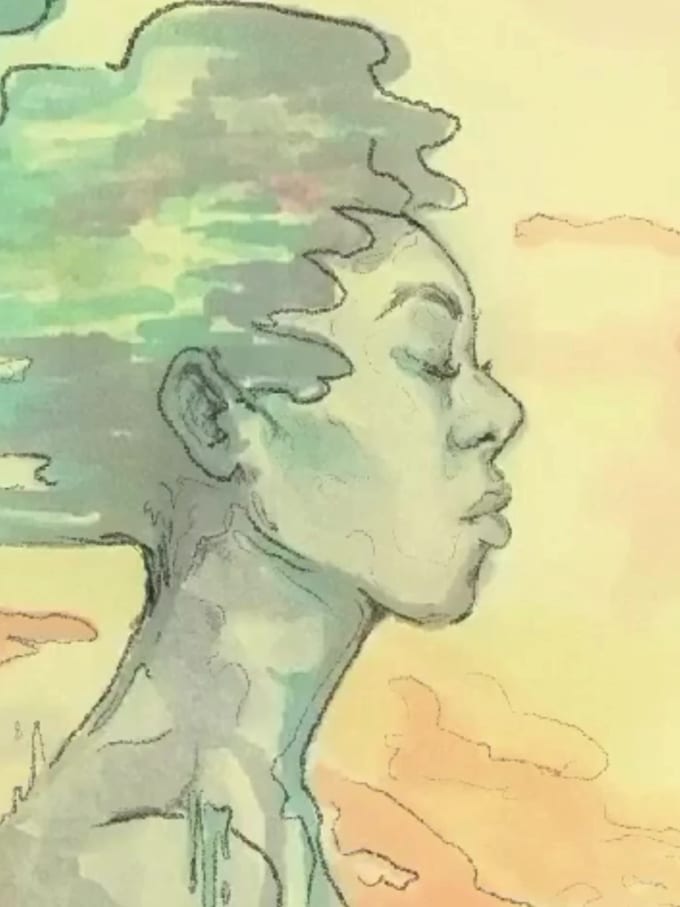 Create a 2d illustrated animated gif art work or works by Messanie | Fiverr