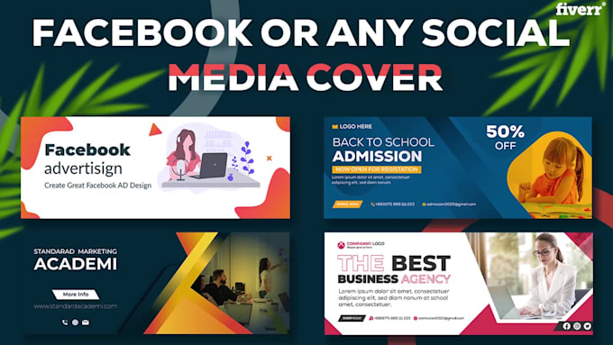 Design facebook cover, banner ads, fb cover, fb banner, ig post ...