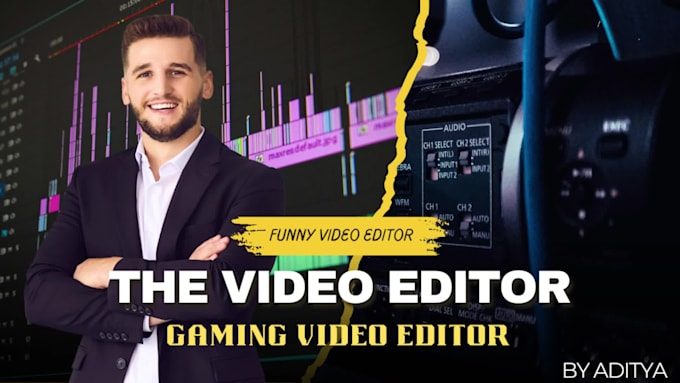 Transform your footage professional video youtube, gaming video and etc by Aditya__11 | Fiverr