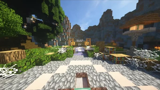Build a minecraft lobby map and download by Buildingm4sters | Fiverr