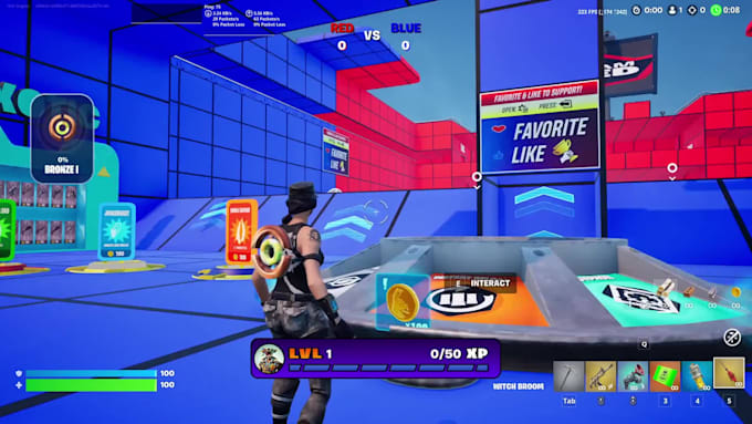 Create a red vs blue fortnite map using uefn by Godzillarobl777 | Fiverr