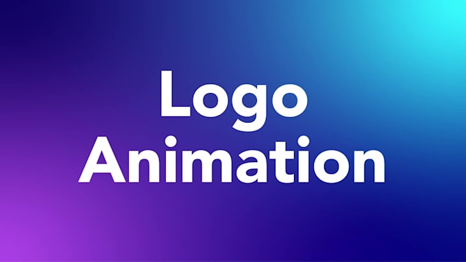 Make a professional custom logo animation by Omarkermedy | Fiverr