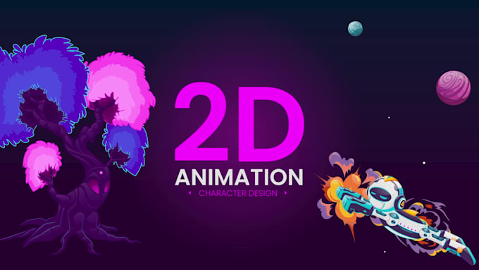 2d character design and animation by Fefesanchez | Fiverr