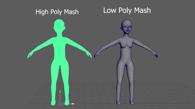 Do high poly to low poly scene 3d model conversion by Absroki | Fiverr