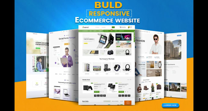 Build Best Responsive Ecommerce Website Or Customize Woocommerce