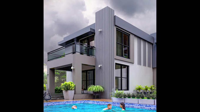 Do professional 3d interior and exterior rendering services for ...