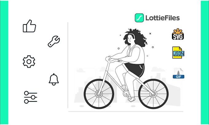 Animate icons set by lottie json technology by Shahadatsajib | Fiverr